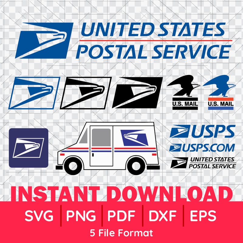 Usps Svg - Etsy