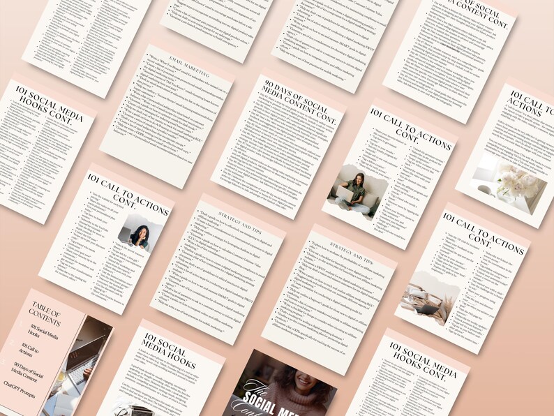 The Social Media Content Guide- Faceless Digital Marketing Ebook ...