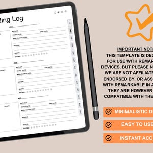 Digital Life Planner for E-ink Tablet - Digital Life for Paper Tablets ...
