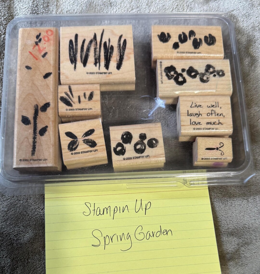 Stampin up Spring Garden - Etsy
