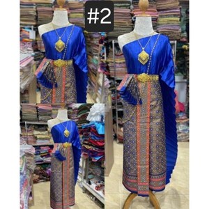 Gorgeous Traditional Thai Dressi Thai/khmer Wedding Dressi Bridmaid ...