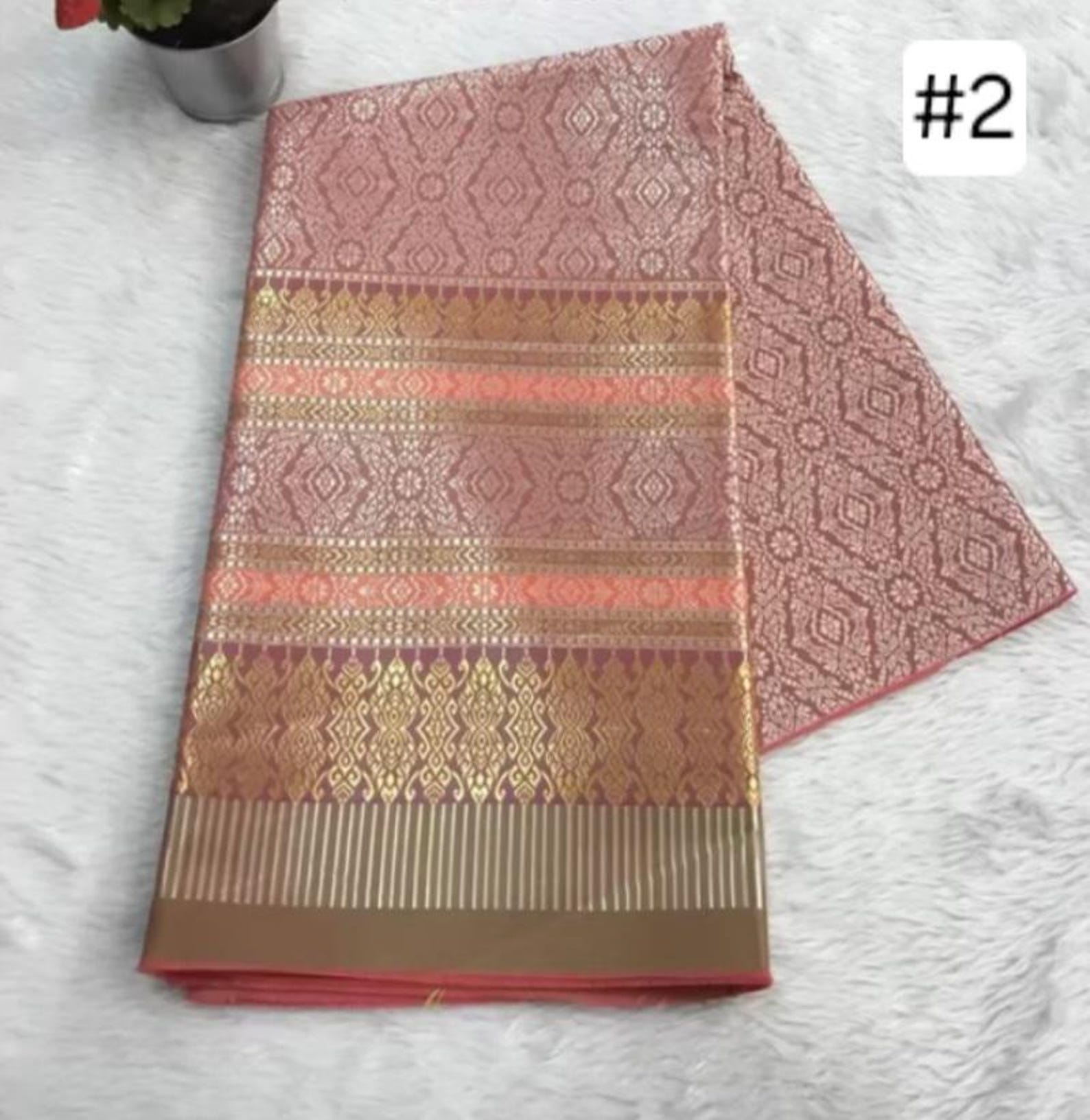 Stunning Thai Dressi Thai/laos Dressi Handwoven | Asian Dress| Office ...