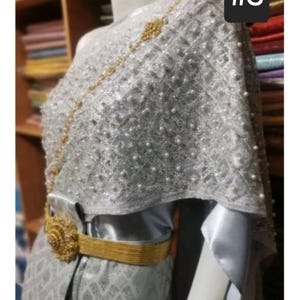 Beautiful Traditional Thai Dressi Thai/khmer Wedding Dressi Handwoveni ...