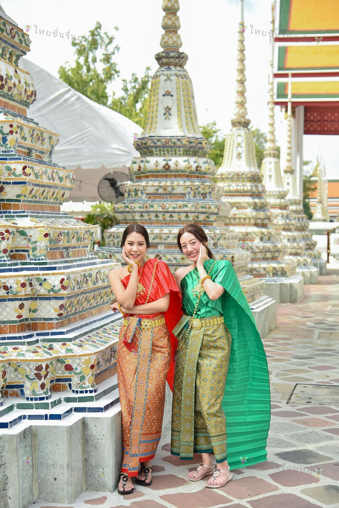 Gorgeous Traditional Thai Dressi Thai/khmer Wedding Dressi Bridmaid ...