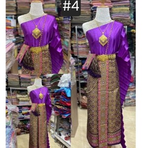 Gorgeous Traditional Thai Dressi Thai/khmer Wedding Dressi Bridmaid ...