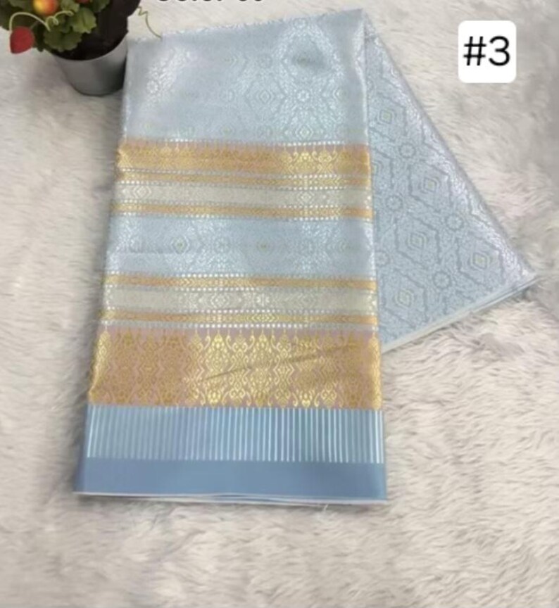 Stunning Thai Dressi Thai/laos Dressi Handwoven | Asian Dress| Office ...