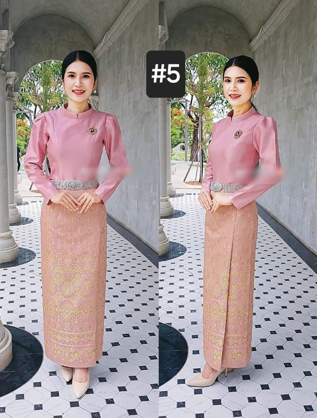 Gorgeous Thai Dressi Thai/laos Dressi Handwoven Fabrici Temple Dress ...
