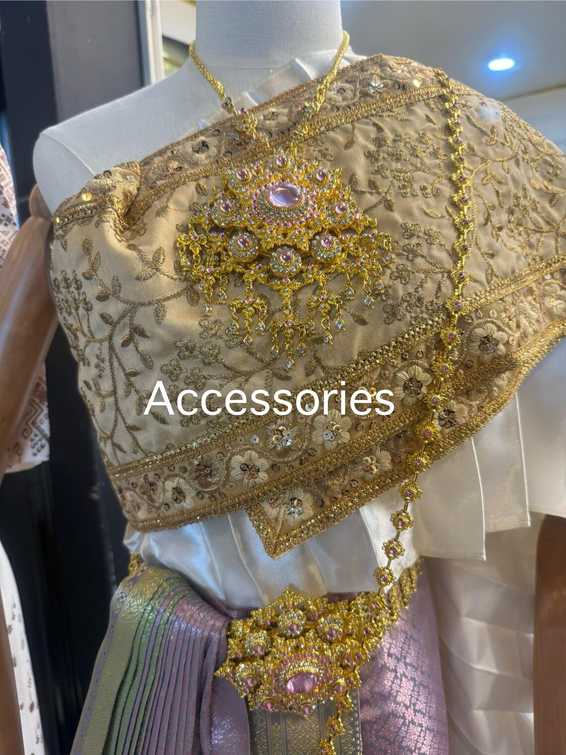 Beautiful Traditional Thai Dressi Thai/khmer Wedding Dressi Handwoveni ...