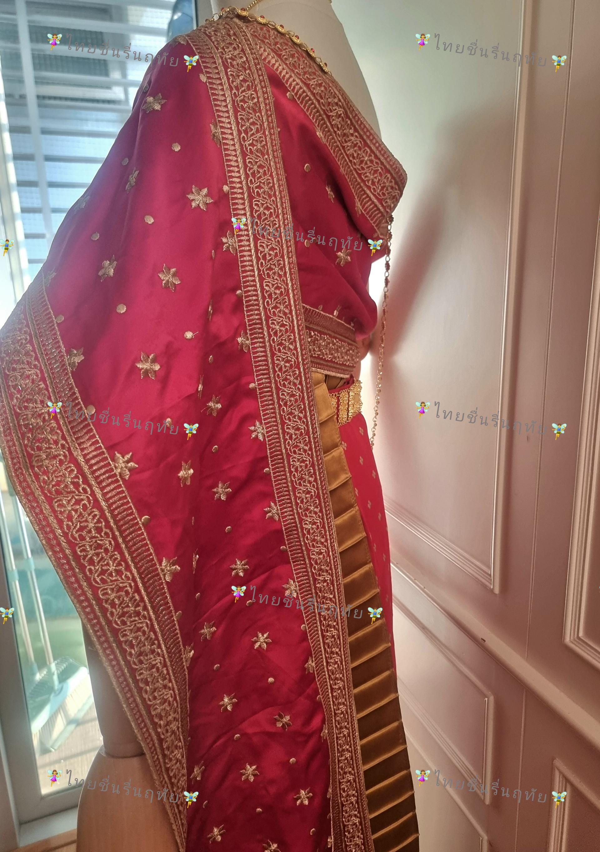 Beautiful Traditional Thai Dressi Thai/khmer Wedding Dressi Handwoveni ...