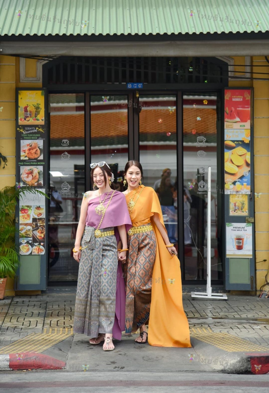 Gorgeous Traditional Thai Dressi Thai/khmer New Year Dressi Bridmaid ...