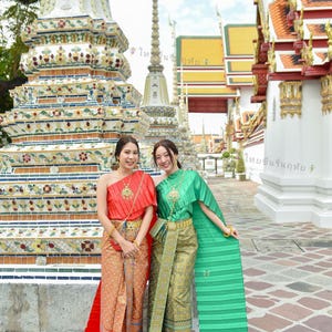 Gorgeous Traditional Thai Dressi Thai/khmer Wedding Dressi Bridmaid ...