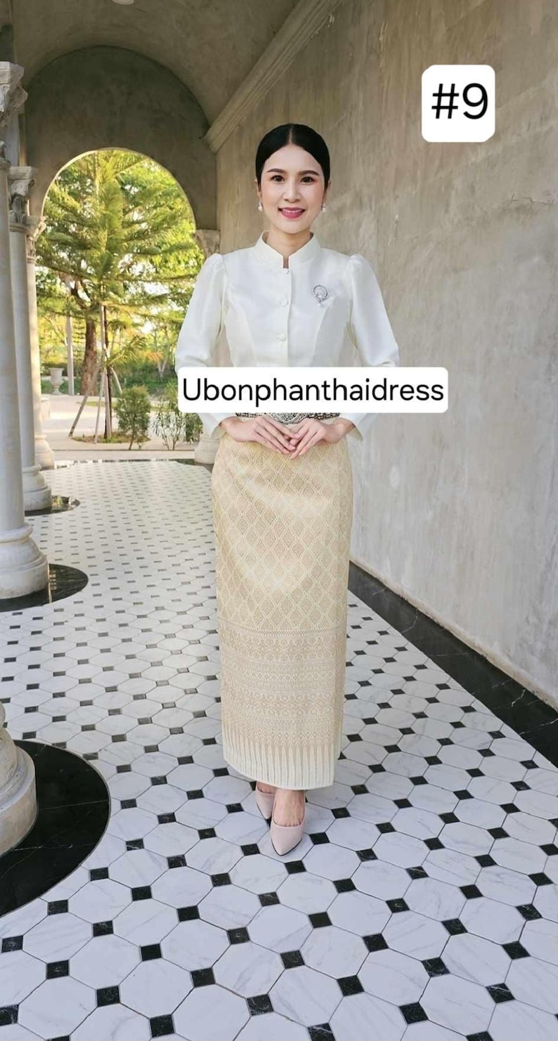 Gorgeous Thai Dressi Thai/laos Dressi Handwoven Fabrici Temple Dress ...
