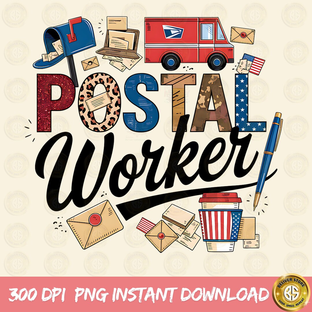 Postal Worker Life PNG Postal Worker Shirt Png Mail Carrier Sublimation ...