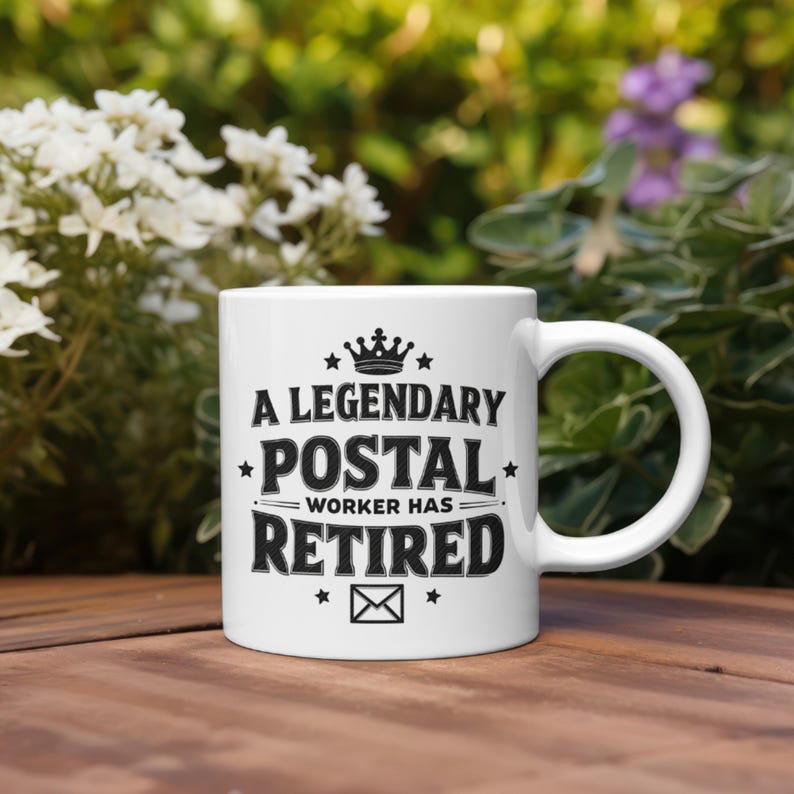 Retired Postman PNG Sublimation Design, Postal Worker Retired Gift ...