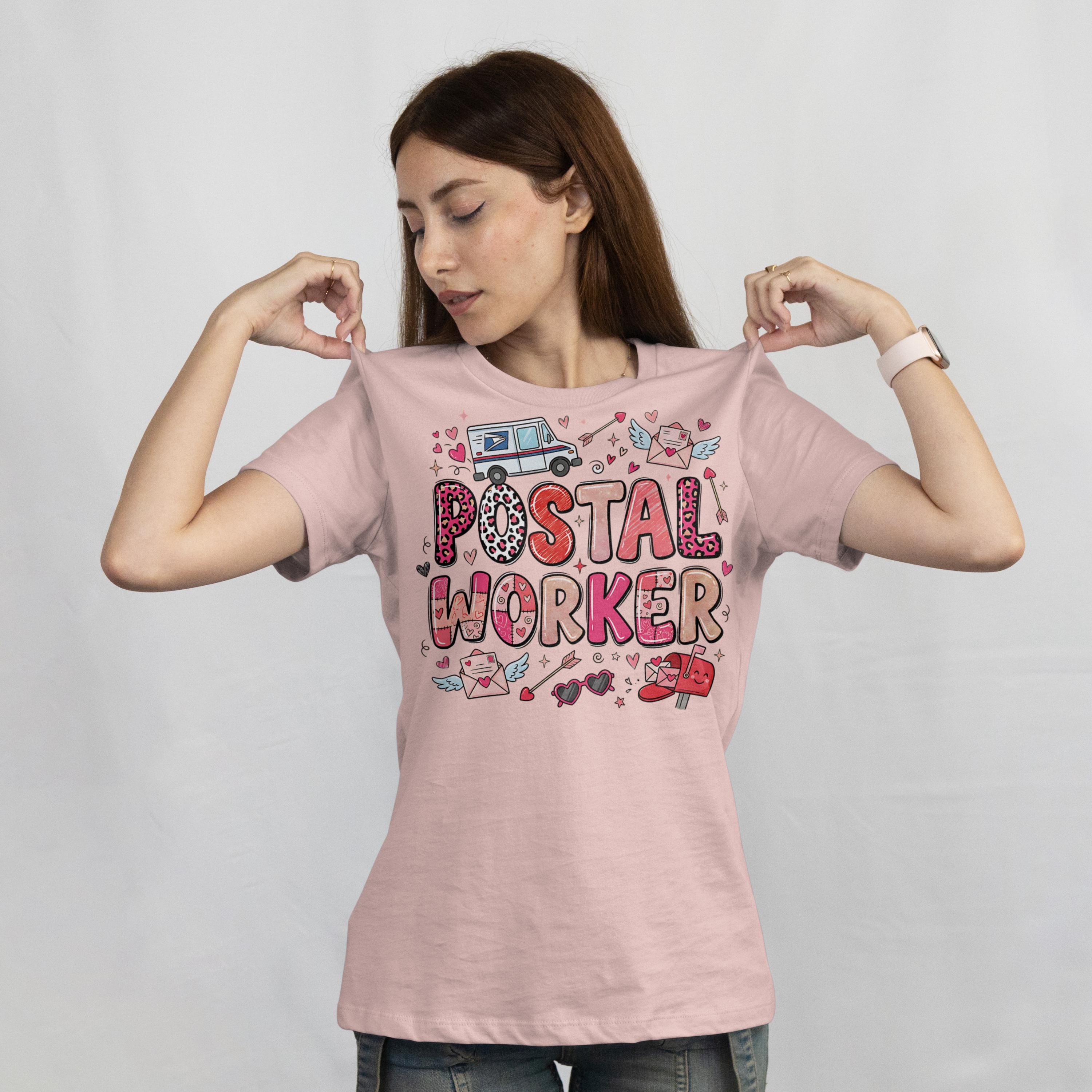 Valentine's Day Postal Worker Png Sublimation Design, Postal Life ...