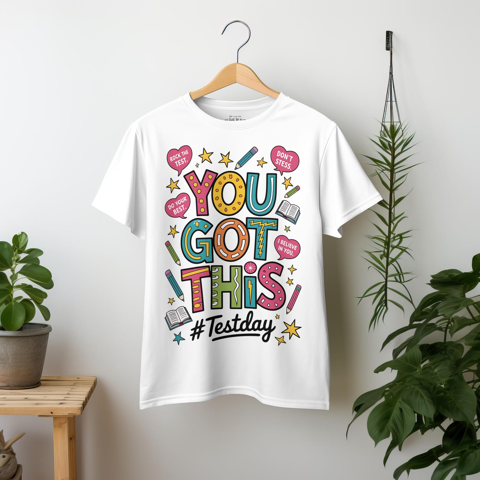 You Got This PNG Sublimation Design, It’s Test Day Png, Teacher Test ...
