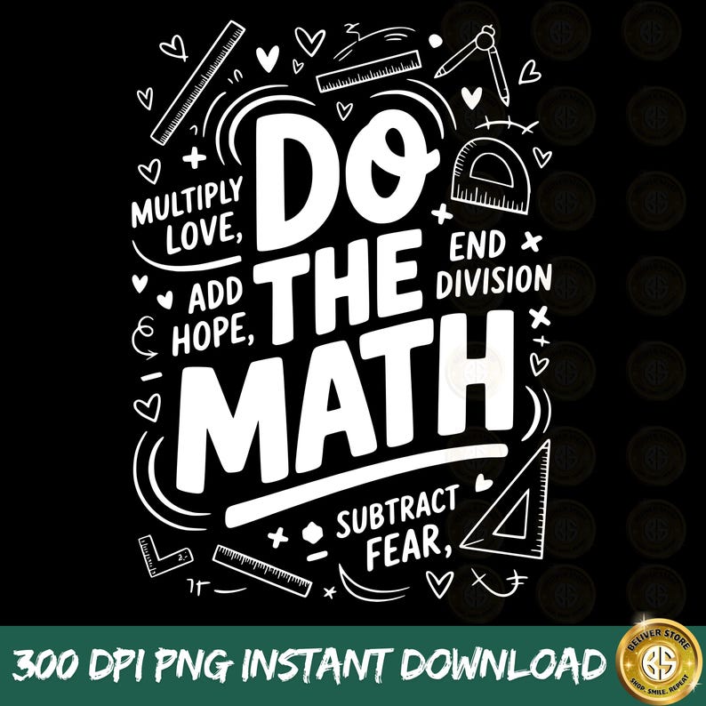 Math Teacher Svg Cut File, Math Teacher Png Sublimation T-shirt Design ...