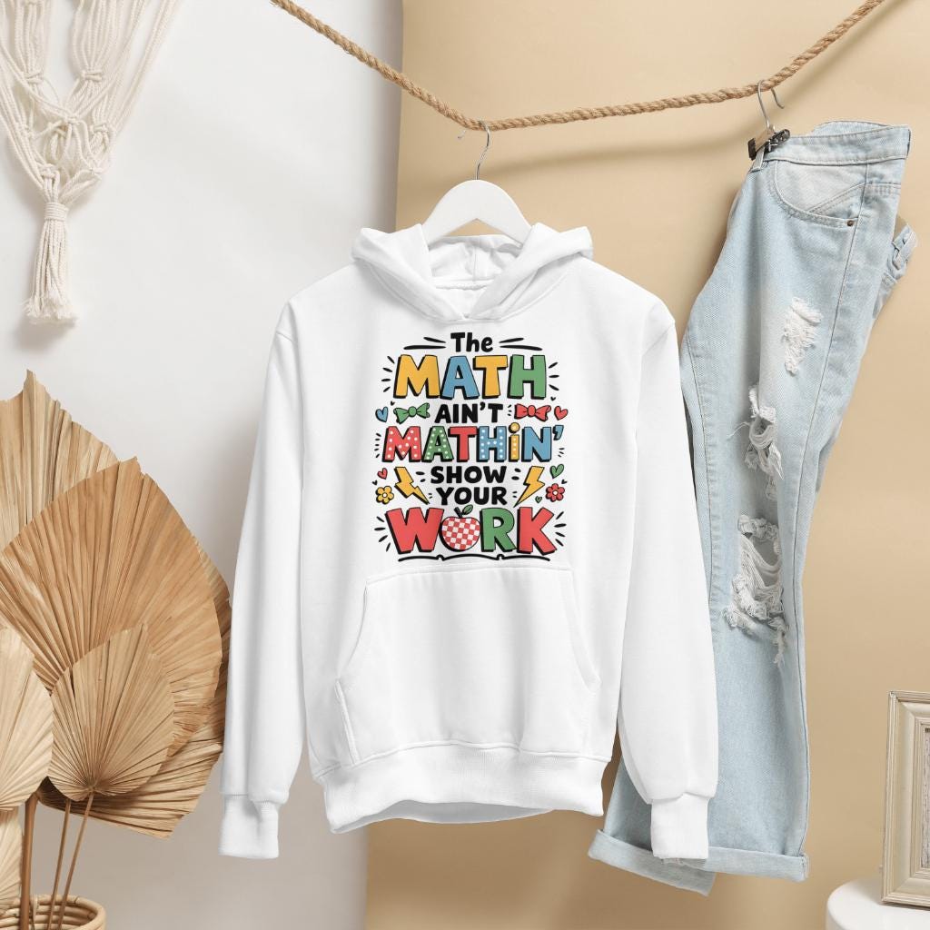 Math Teacher Appreciation Gift, Teacher Shirt Png, the Math Ain't ...