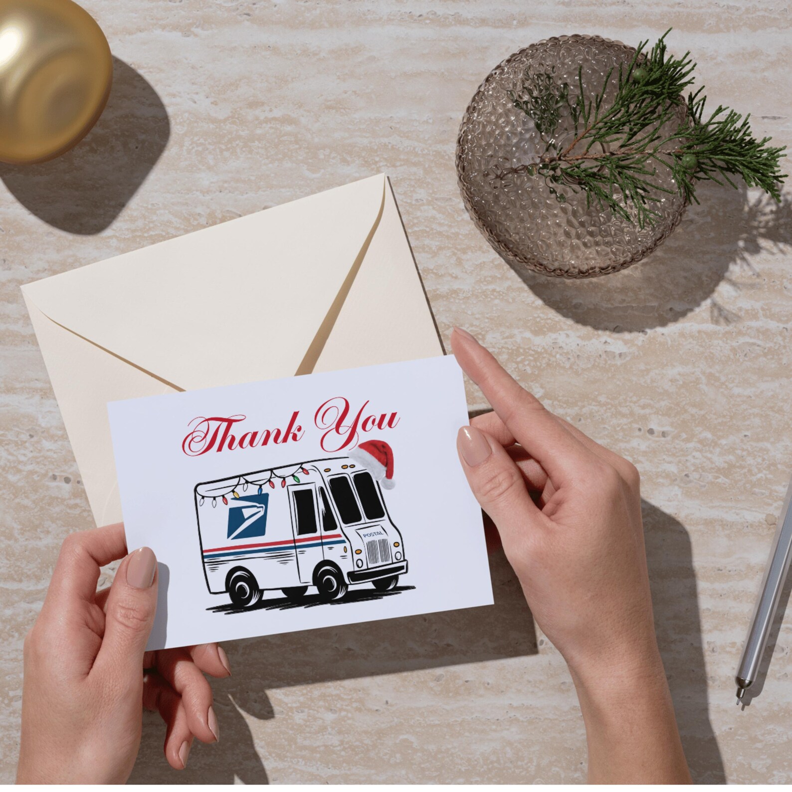 Letter Carrier Thank You Post Cards | USPS Mail Carrier Thank You ...