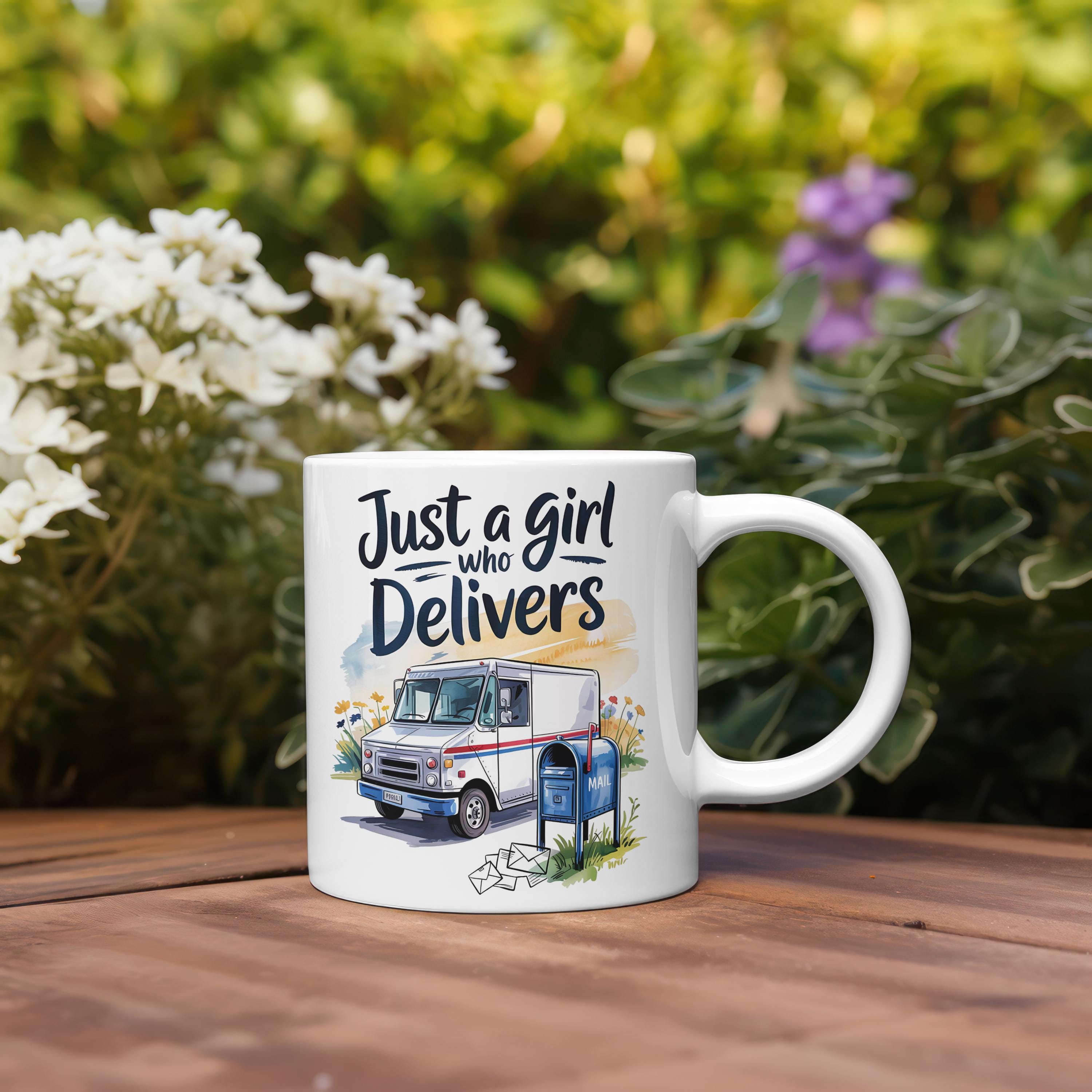 Just a Girl Who Delivers Mail Png Mail Carrier Shirt Postal Worker ...