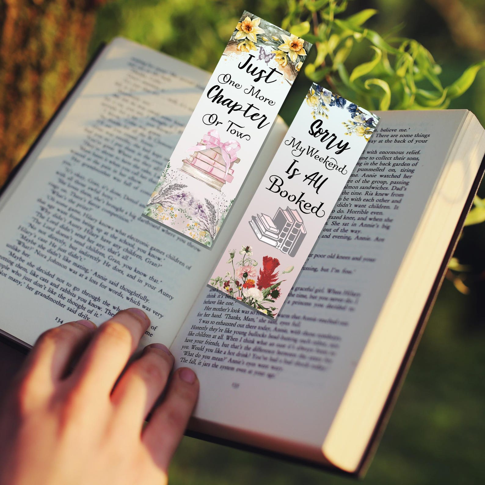 Printable Bookmark Design| Classic Bookmarks| Reading List Bookmark ...