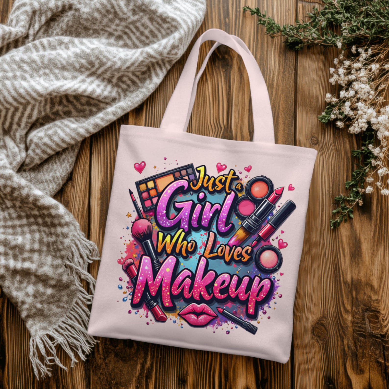 Makeup Tshirt Png, Makeup Artist Png Sublimation Design, Just A Girl ...