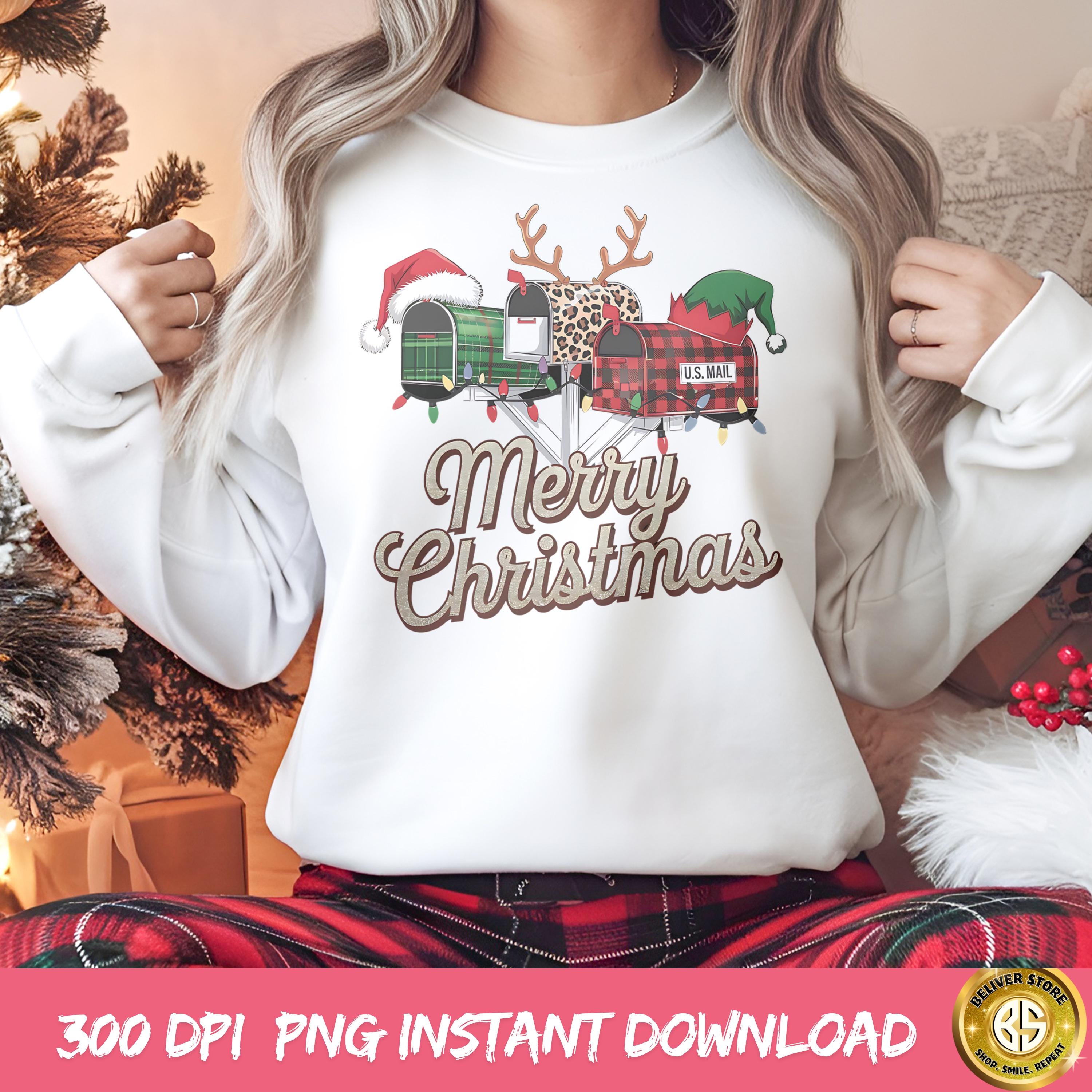 Christmas Postal Worker Xmas Postal Service Digital Download Christmas ...