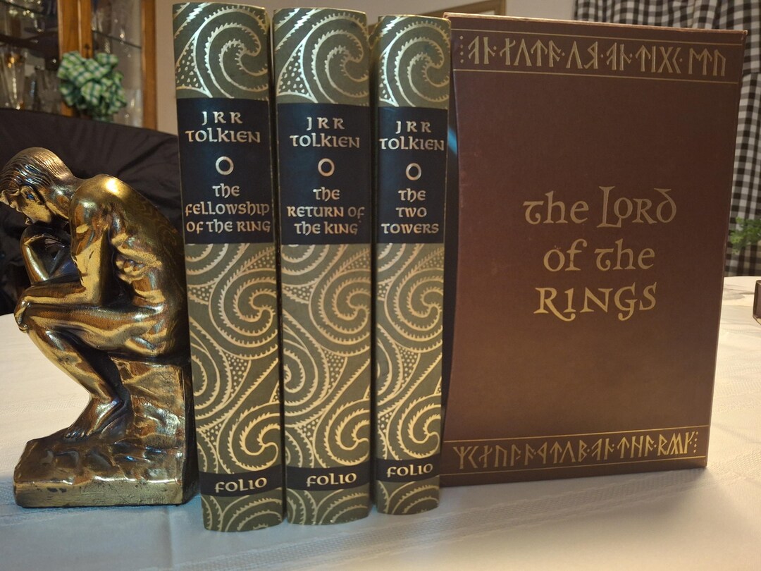 JRR Tolkein Lord of the Rings Folio Society 1977 - Etsy