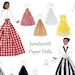 Portrait of a Young Woman Paper Doll Kit based on a Painting Previously ...