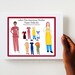 Labor Day American Worker Paper Dolls Kit Labor Union Federal Holiday ...