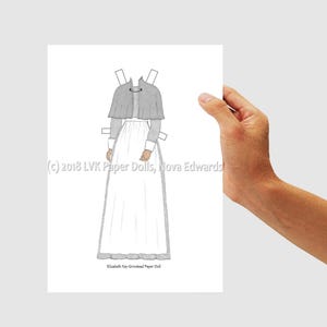 Elizabeth Key Grinstead Paper Doll Kit Court Case Sue for Freedom ...