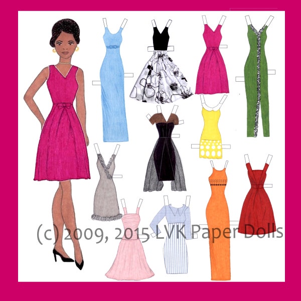 Paper Doll - Etsy