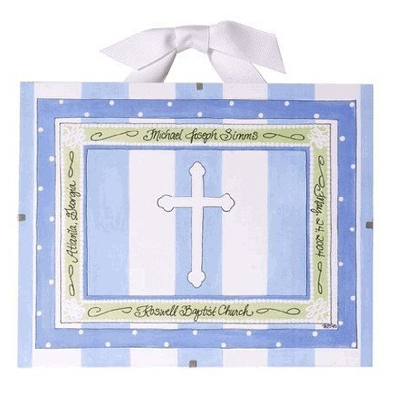 Baptism Frame - Etsy