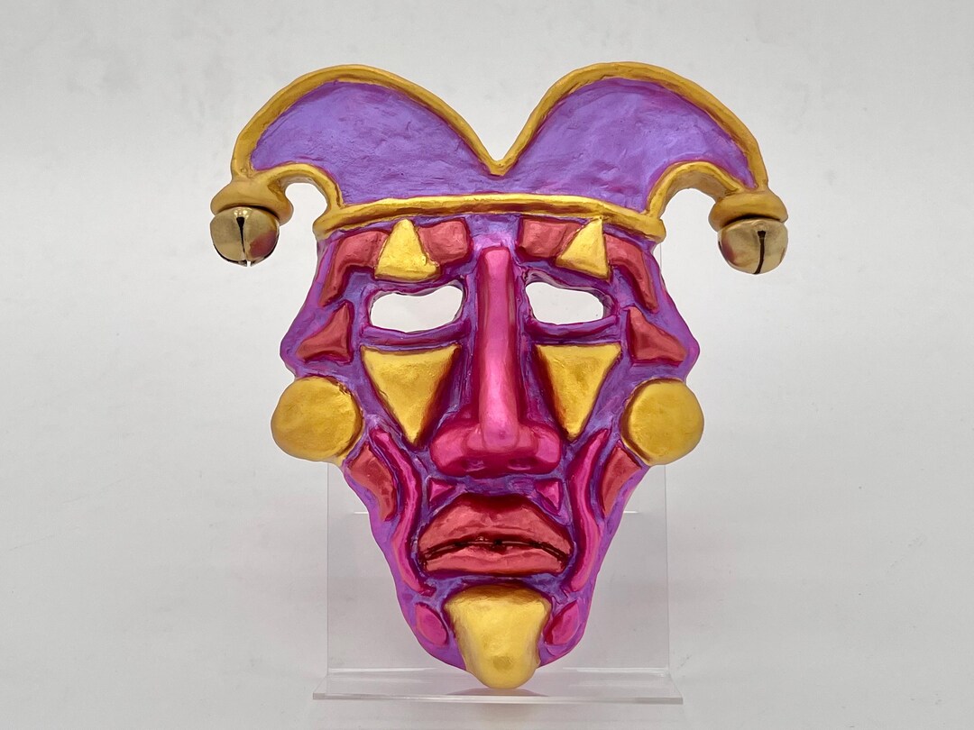Comic Releif Jesters Mask - Etsy