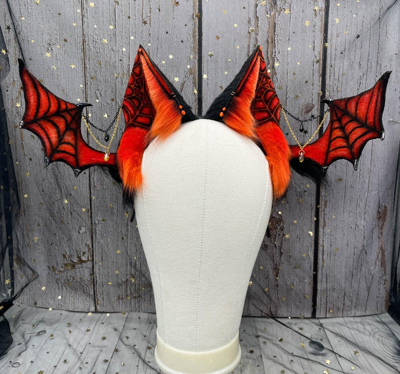 Fox Wings Ears on Headband / Halloween Costumes - Etsy