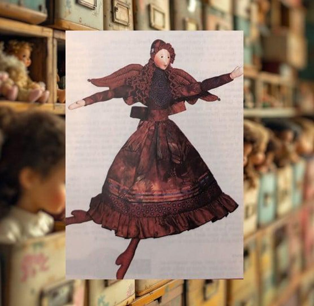 Vintage Angelbelle Rag Doll Pattern: 20" Angel DIY (PDF Instant ...