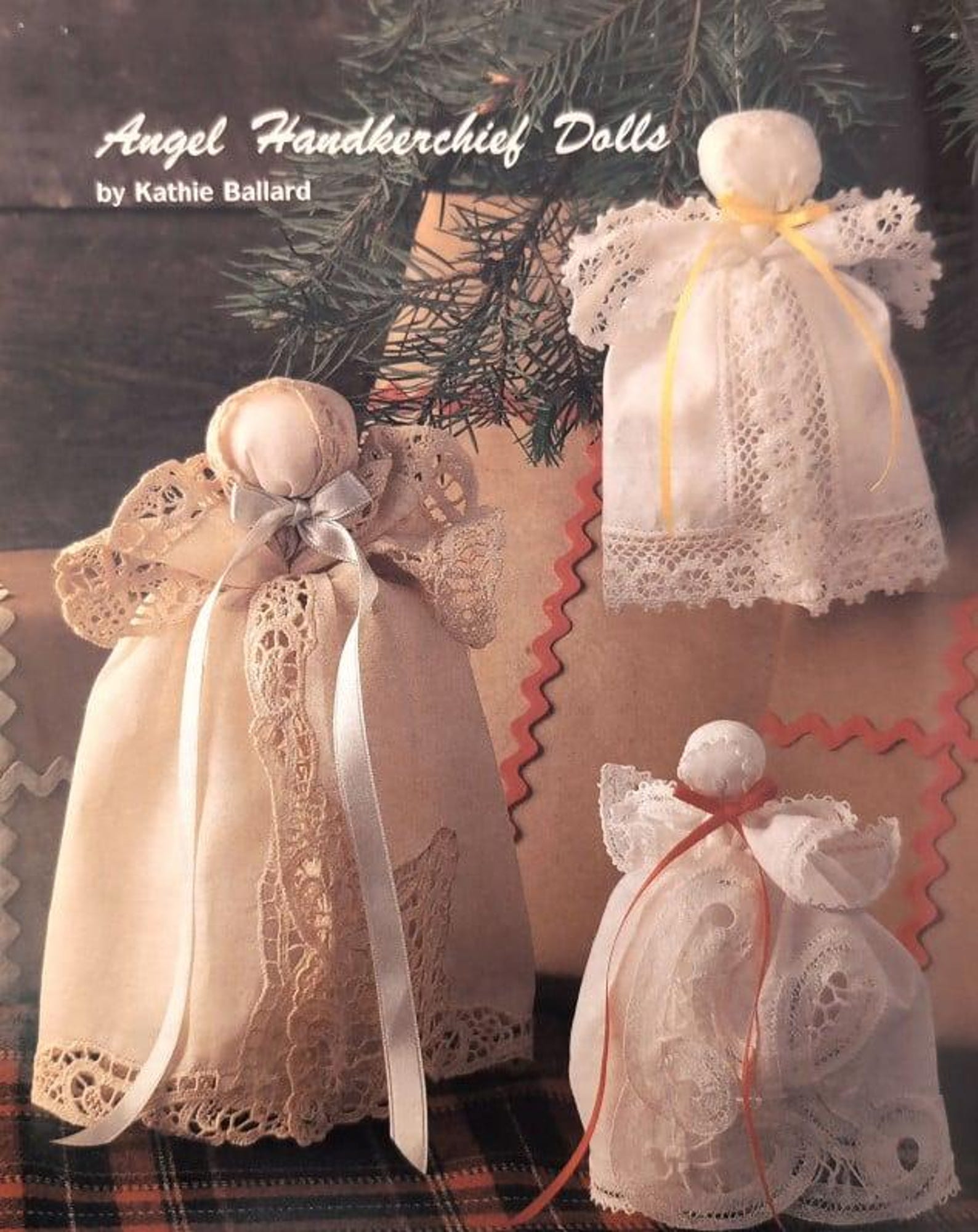 Vintage 1991 Angel Handkerchief Doll Pattern: DIY Christmas Gift (PDF ...