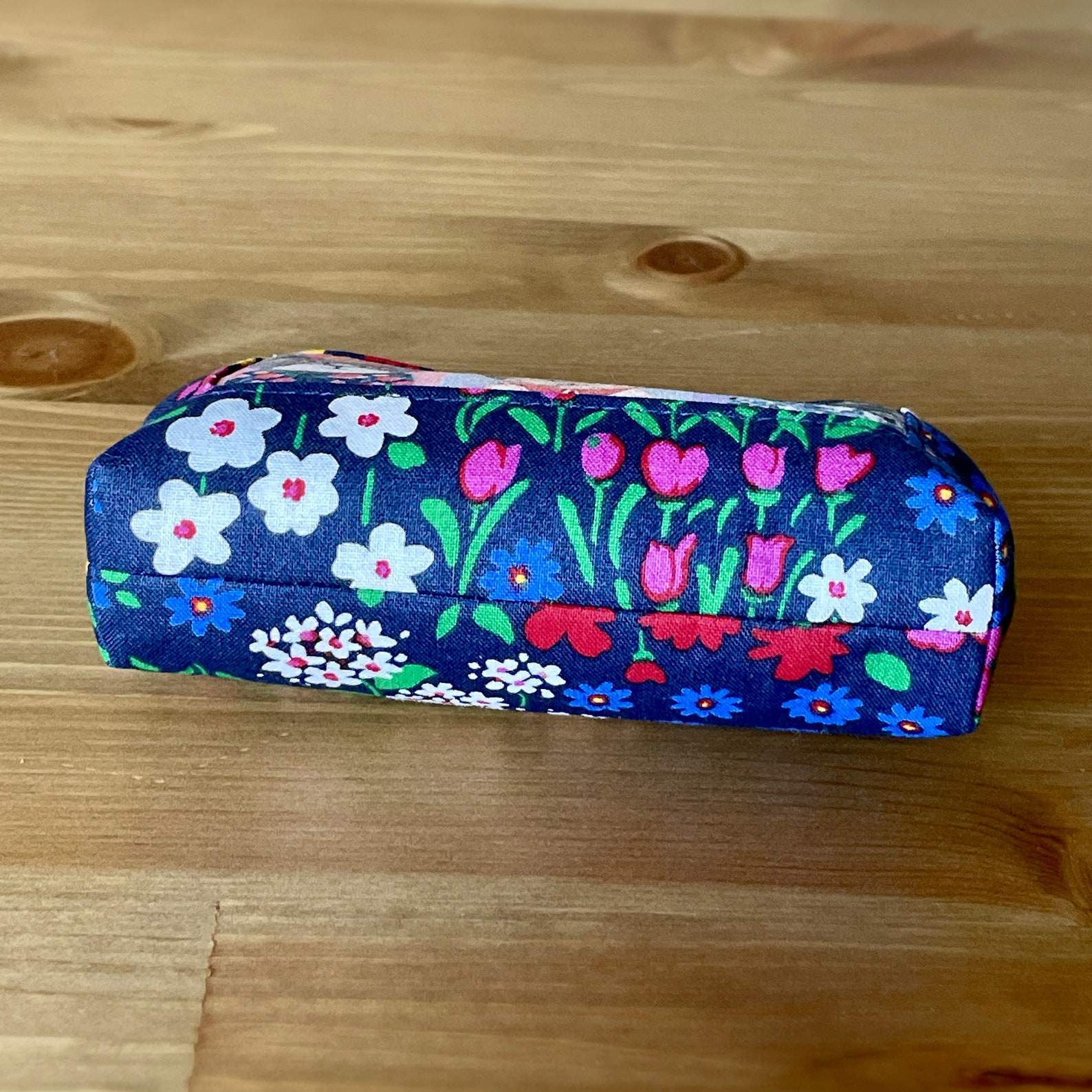 Mia Charro Cat 10.5cm Kiss Lock Framed Gamaguchi Pouch Vintage Flower ...