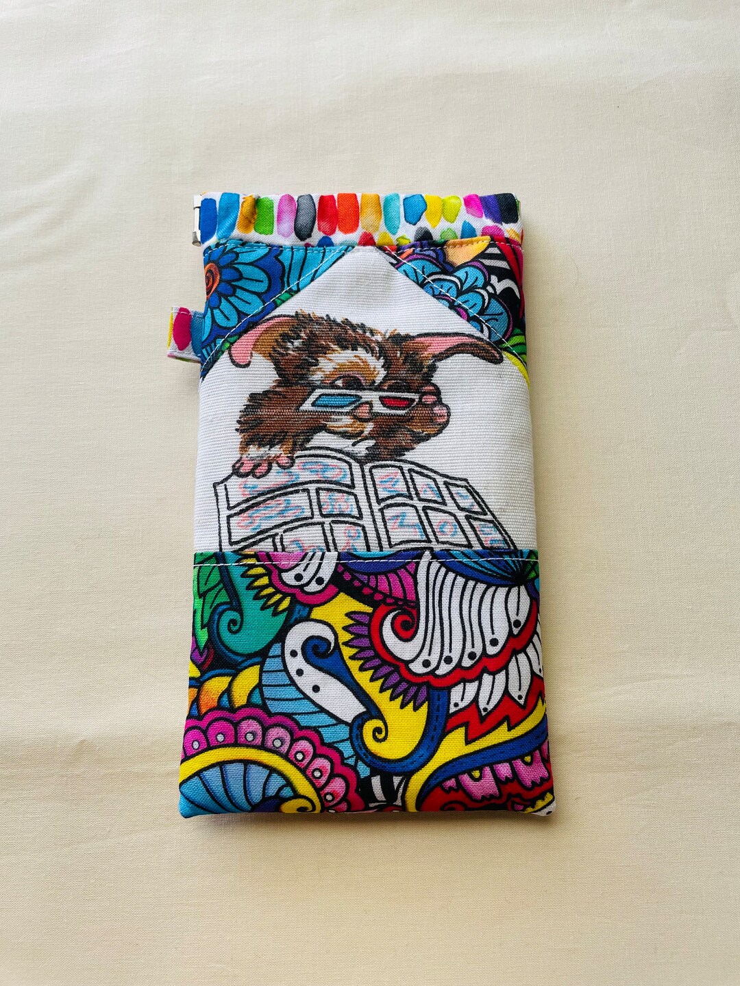 Internal Flex Frames Squeeze Pinch Eyeglasses Glasses Frame Case Pouch Handmade Gizmo Upcycle ...