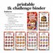 Printable 1K Savings Challenge Bundle: A5/A6 Budget Binder Inserts (PDF ...