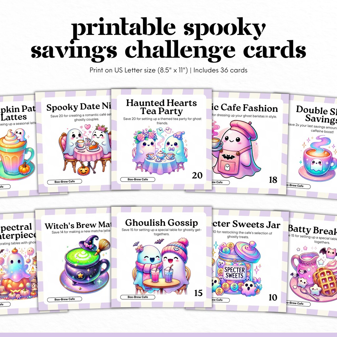 Printable A6 Savings Challenge Bundle, Cash Envelope Challenge Insert ...