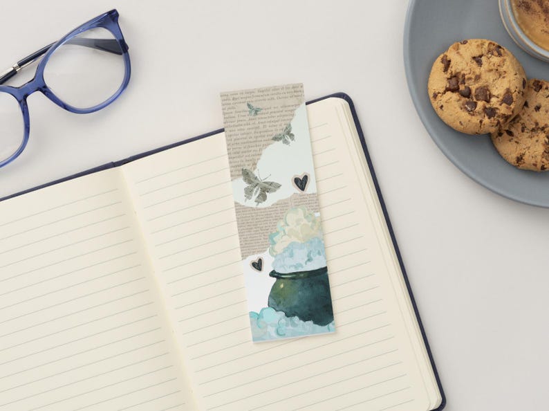 Witchy Printable Bookmarks | Cottagecore Reading | Book Lovers Gift ...