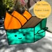 Dumpster Fire Stained Glass Pattern - Beginner Friendly! - Etsy