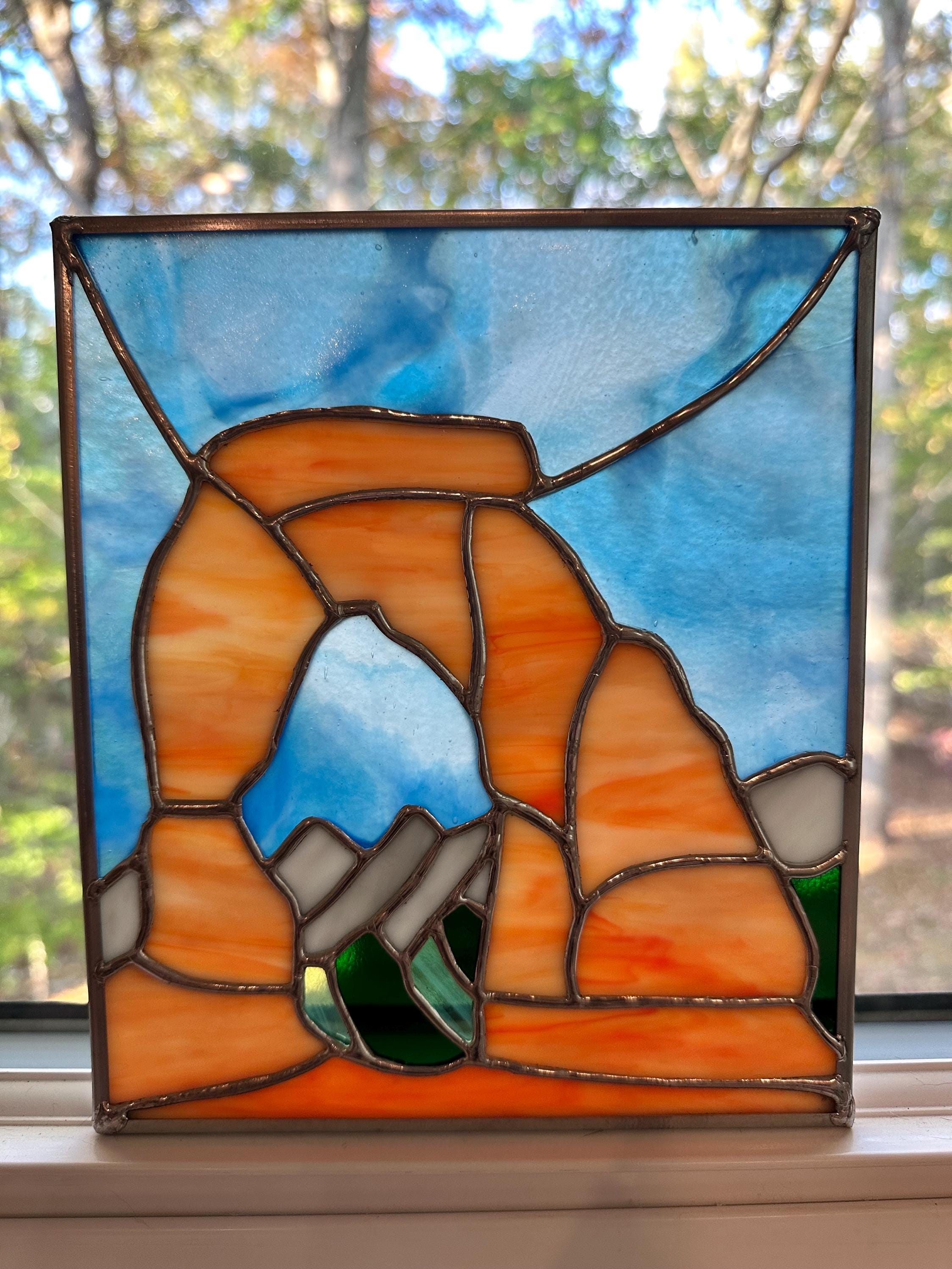 Delicate Arch Stained Glass Pattern - Digital Download - Intermediate ...