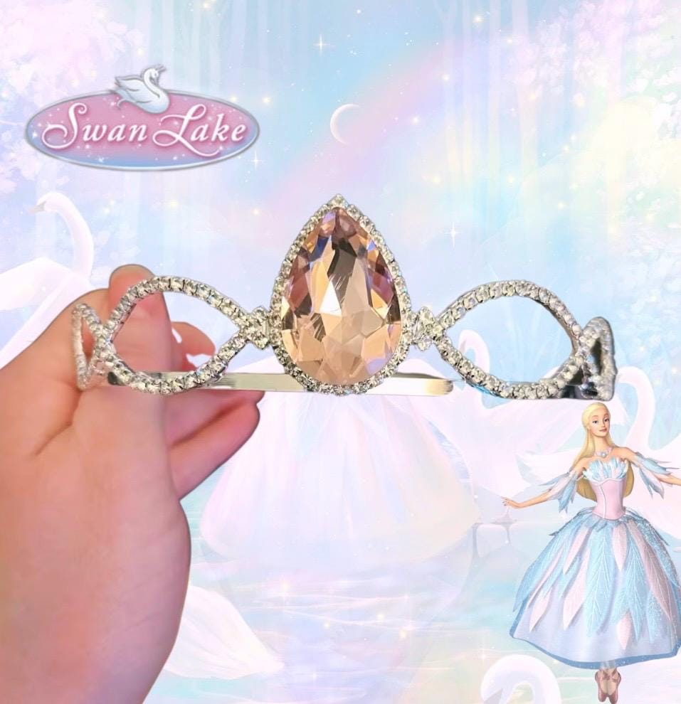 Swan Lake Odette Inspired Pink Tiara Lifesize - Etsy
