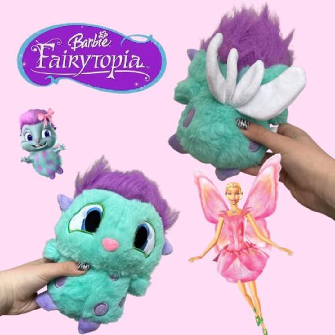 Fairytopia Bibble Plush Doll, Mini Fairy Toy, Adorable Fairy Companion ...
