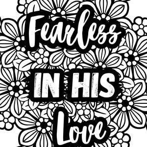 Christian Affirmation Coloring Pages | Bible Verse Printables | Faith ...