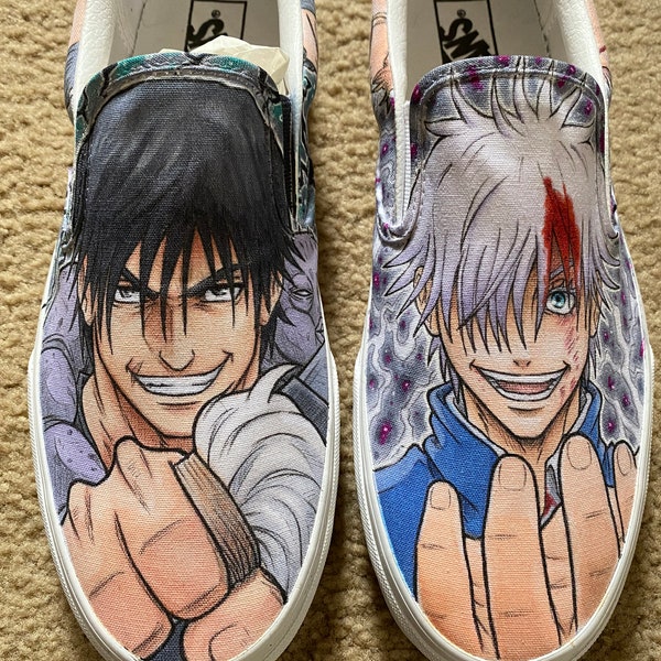 Itadori Yuji Shoes - Etsy