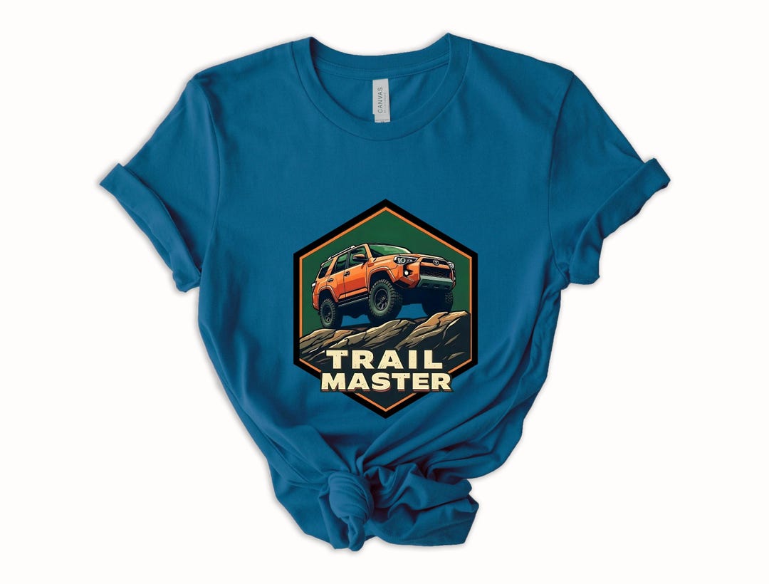 Trail Master Shirt Toyota 4runner Tee Off-road Adventure Gear Toyota ...
