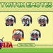 Link Ultimate Mix & Match Emote Pack | Legend of Zelda| Twitch/discord ...